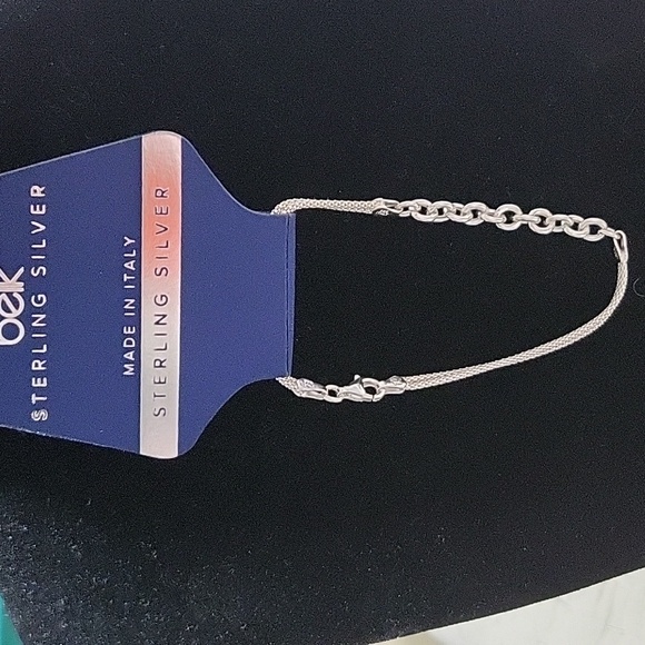 belk | Jewelry | Nwt 925 Sterling Silver Italian Braclet | Poshmark